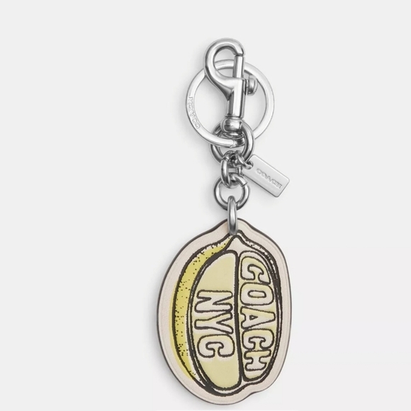 Coach | Bags | Coach Lemon Bag Charm Nwt | Poshmark